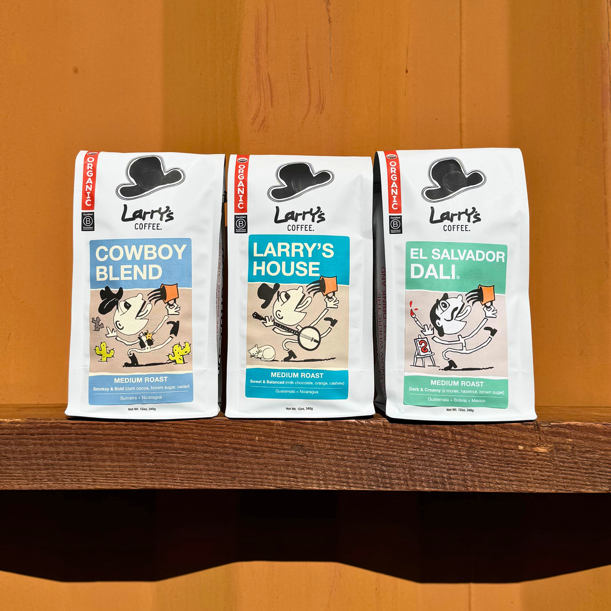 Medium Roast Bundle (12oz Bags) – Larry's Coffee